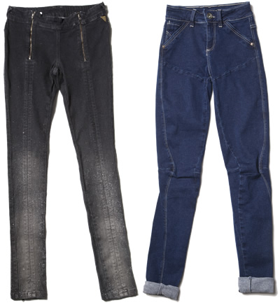 Uma gama variada de tecidos com superstretch • GBLJeans